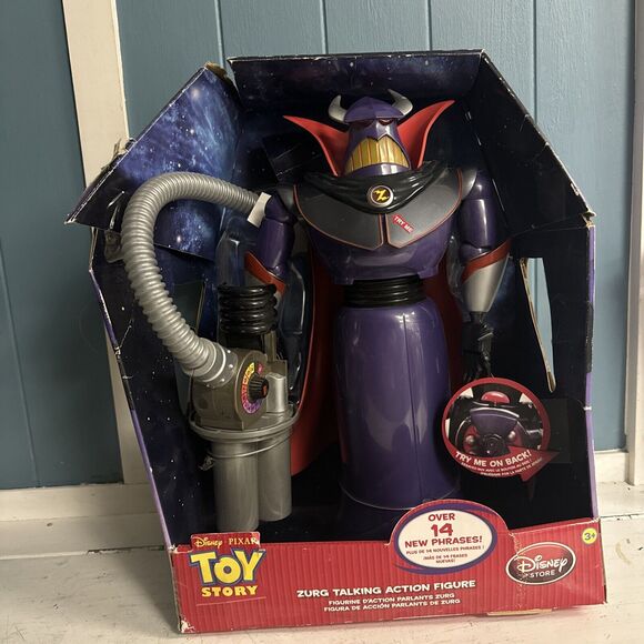 Toys | Disney Store Evil Emperor Zurg Interactive Talking Action Figure ...